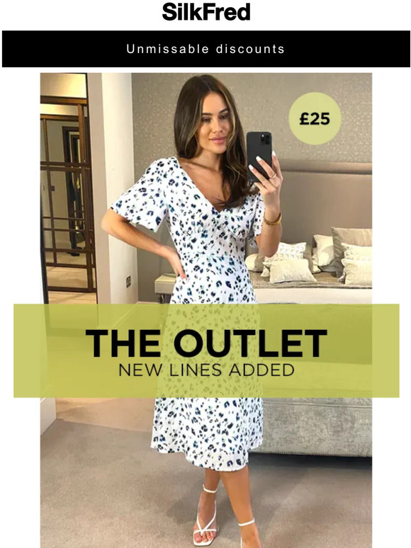 silkfred.com: NEW lines added on the Outlet! 💸 | Milled