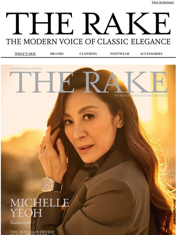 The Rake: Michelle Yeoh is February's Cover Star | Milled