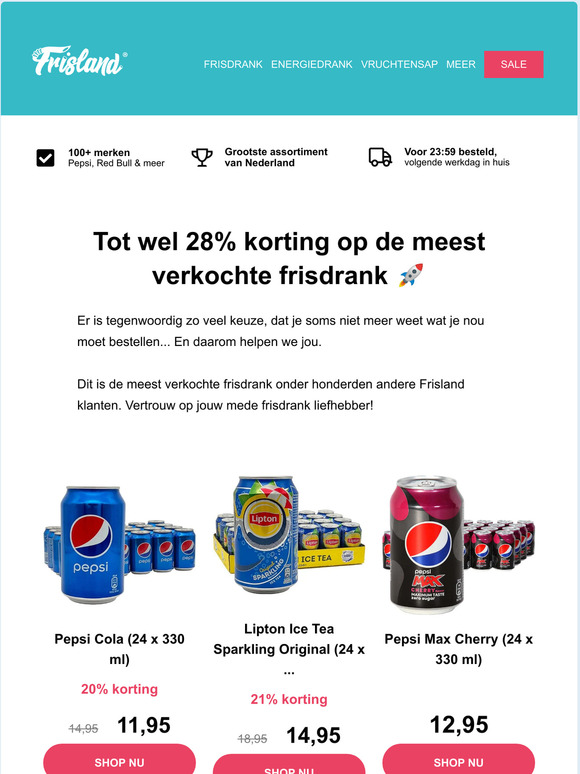 Frisland: De populairste frisdrank van het moment 🚀 | Milled