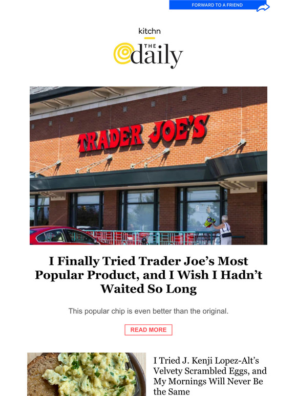 Kitchn: I Finally Tried Trader Joe's Most Popular Product, This Velvety Scrambled Egg Recipe Is ...