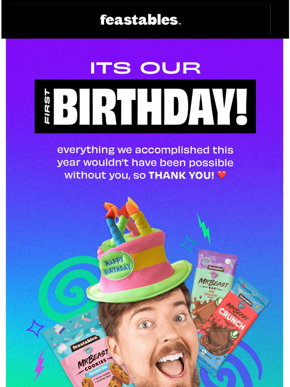 Feastables: HAPPY BIRTHDAY TO US! 🎂 | Milled