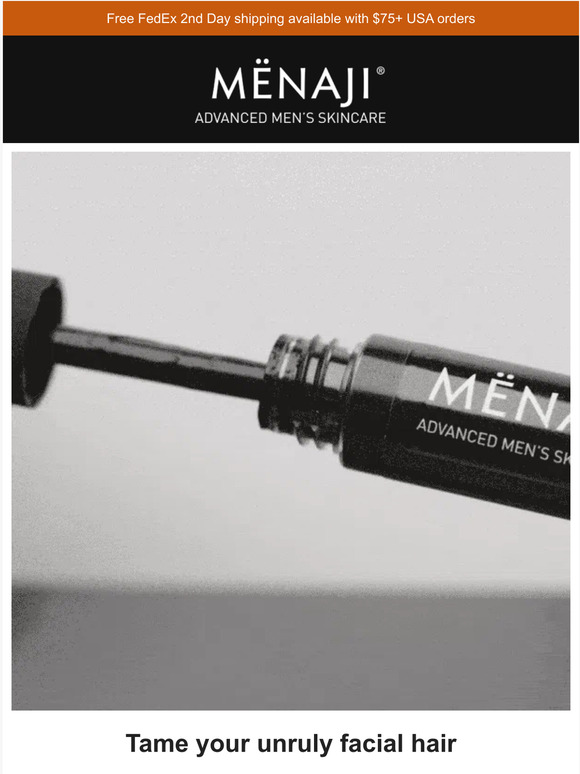 Menaji: Step up your facial hair game 😉 | Milled