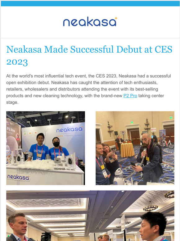 Neakasa: Neakasa Made Successful Debut at CES 2023 | Milled