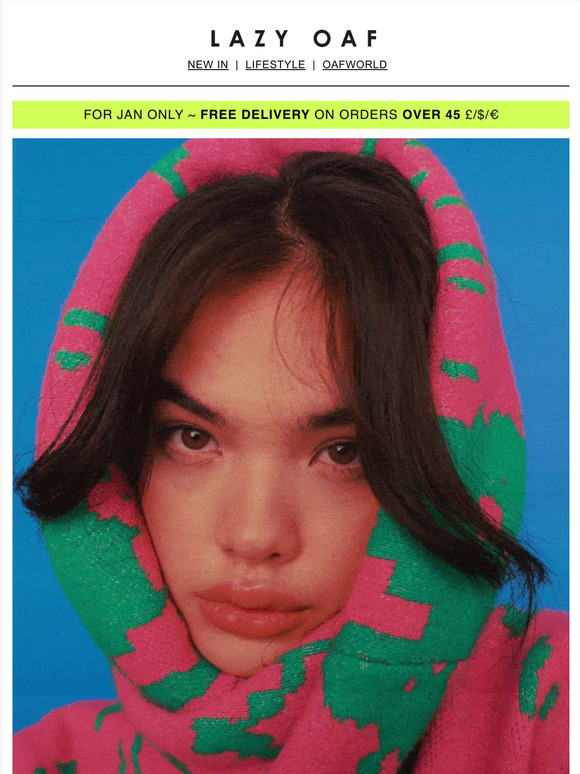 Lazy Oaf: THERE’S BEEN A GLITCH IN THE MATRIX 👾⚡ | Milled