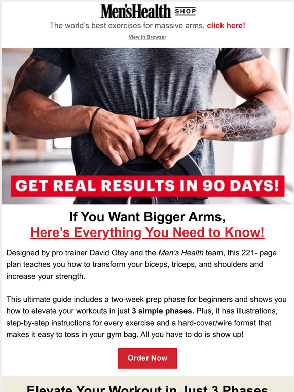 Men'sHealth: Build Your Strongest Arms Yet | Milled