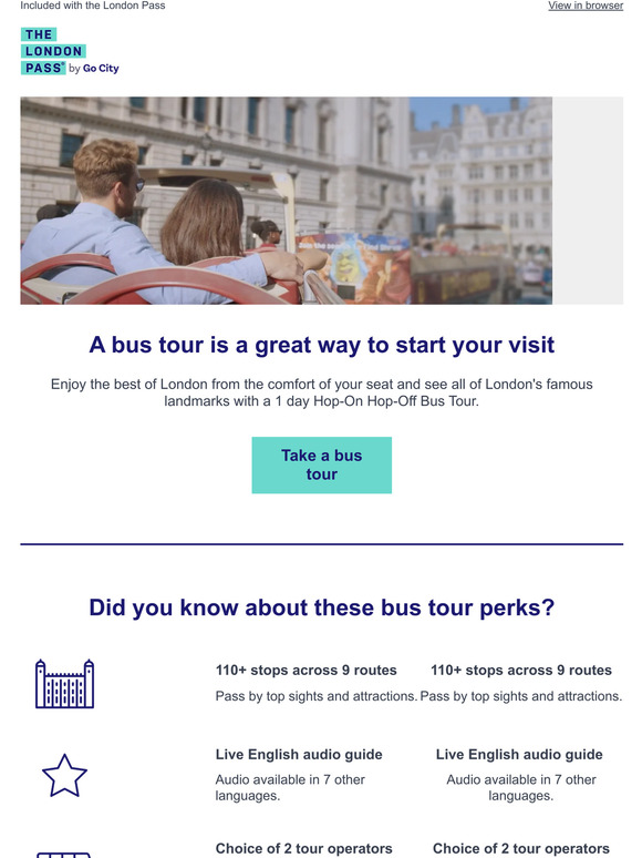 The London Pass 倫敦通票: See all the sights with a Hop-on Hop-off Bus Tour ...