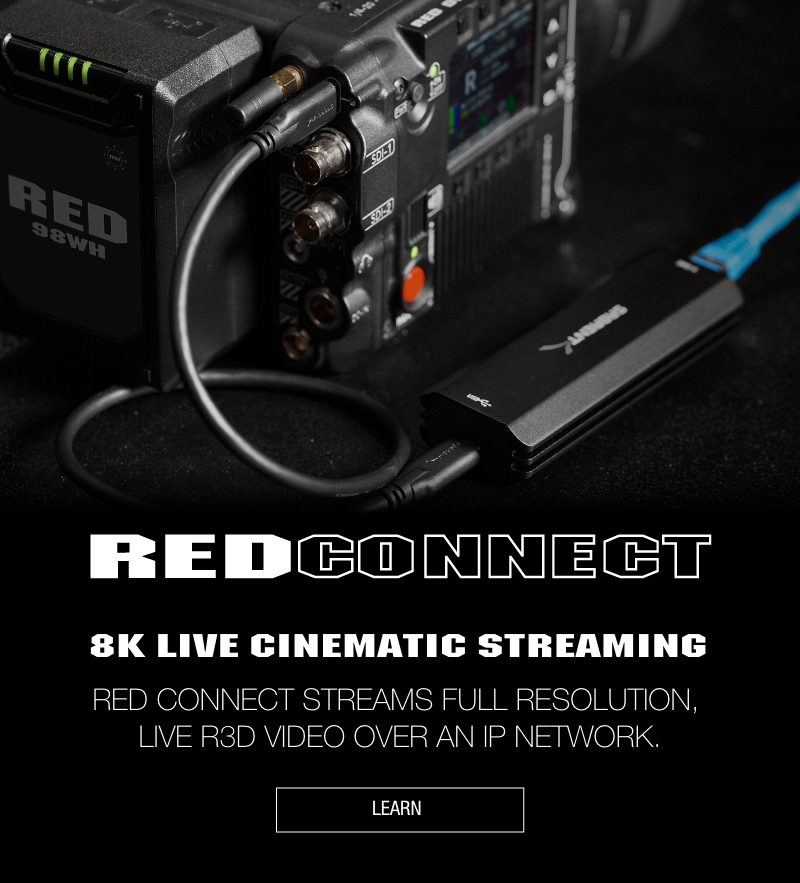 RED: Explore RED Connect and 8K Live Cinematic Streaming | Milled