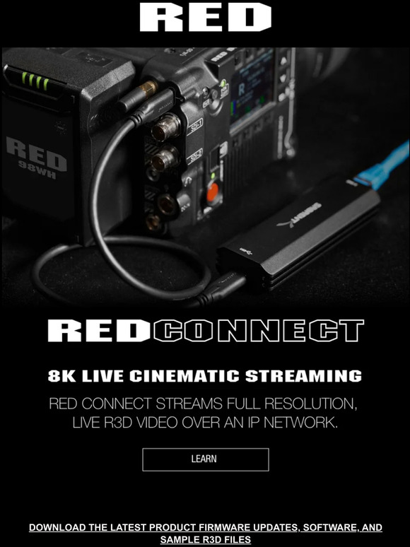 RED: Explore RED Connect and 8K Live Cinematic Streaming | Milled