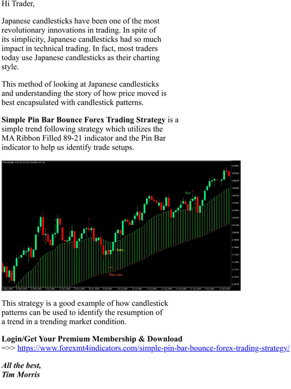 Forex MT4 Indicators: [New] Simple Pin Bar Bounce Forex Trading ...