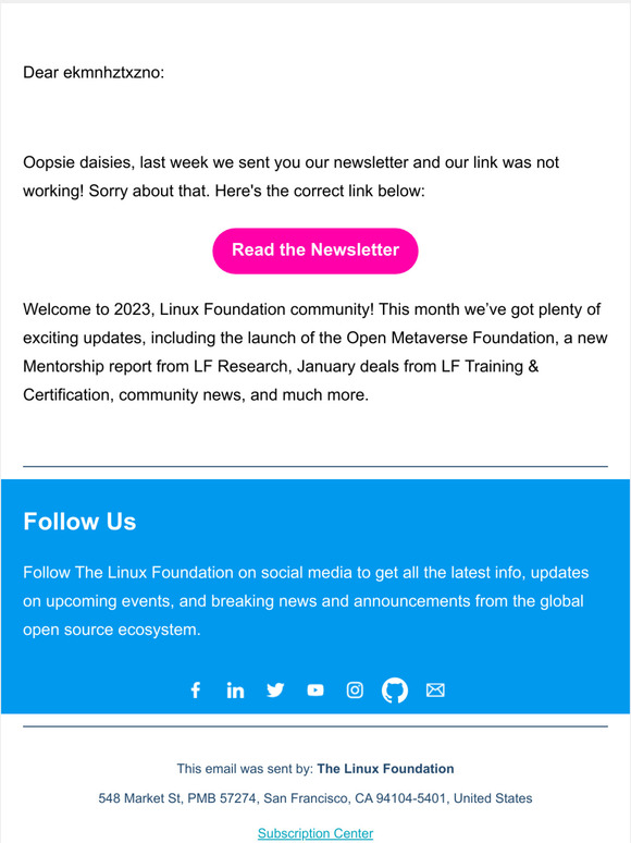 The Linux Foundation: January LF Newsletter - Open Metaverse Foundation ...