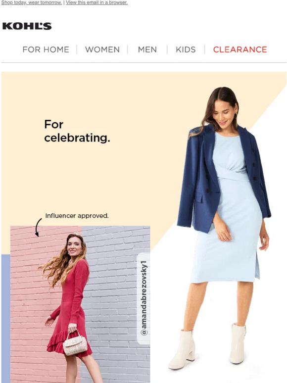 Kohl's: Fall in love with the newest looks 😍 | Milled