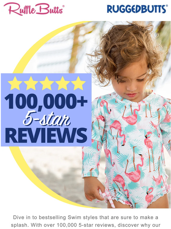 RuffleButts: "RuffleButts makes the cutest suits ever!" ⭐⭐⭐⭐⭐ | Milled