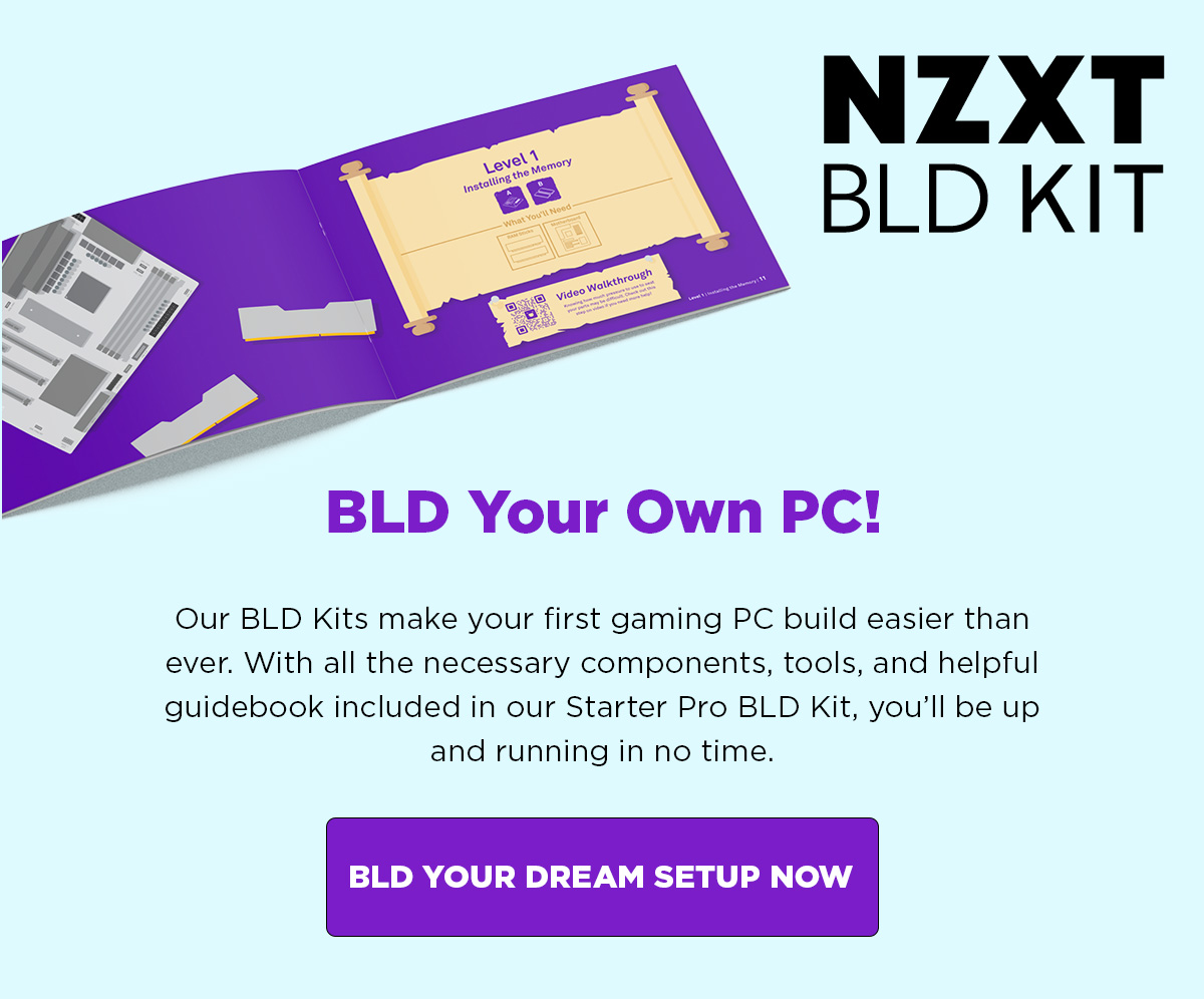 NZXT: Level Up with the Starter Pro BLD Kit! | Milled