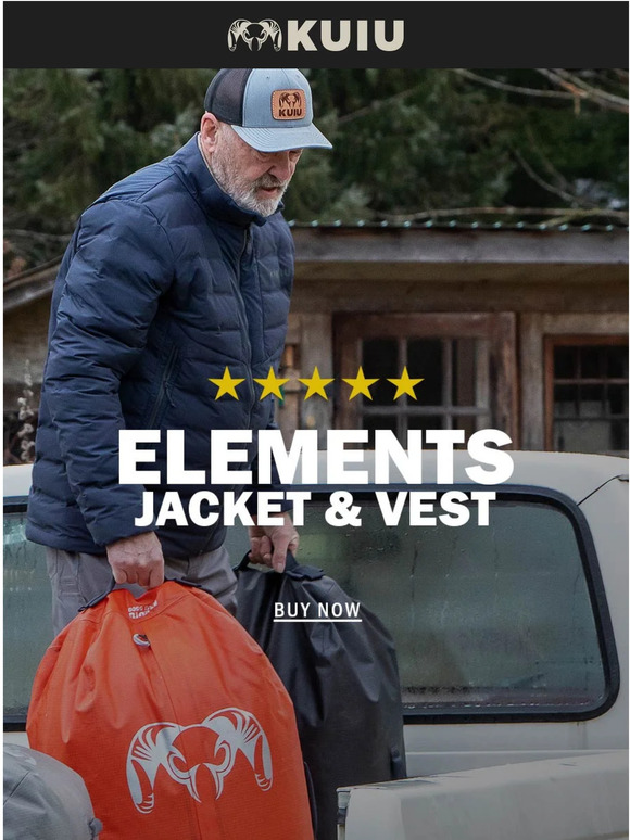 KUIU: Elements Jacket & Vest: ★★★★★ | Milled