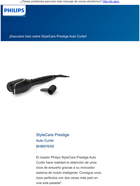 Philips: Descubre todo sobre StyleCare Prestige Auto Curler | Milled