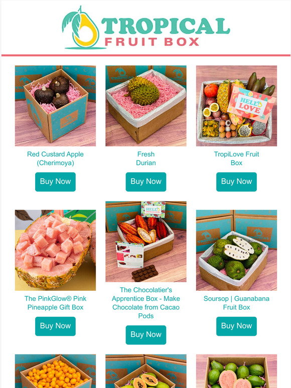 Tropical Fruit Box: Swoon-worthy Fruits 💕 | Milled