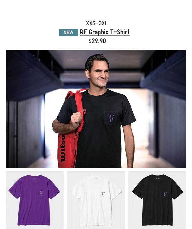 UNIQLO: Serve some style with a NEW Roger Federer T-Shirt + Cap | Milled