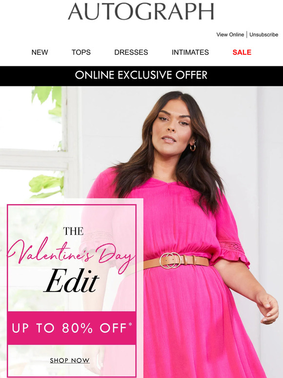 Autograph Fashion: 💌 We’re Spreading the Love! Up to 80% Off Inside ...