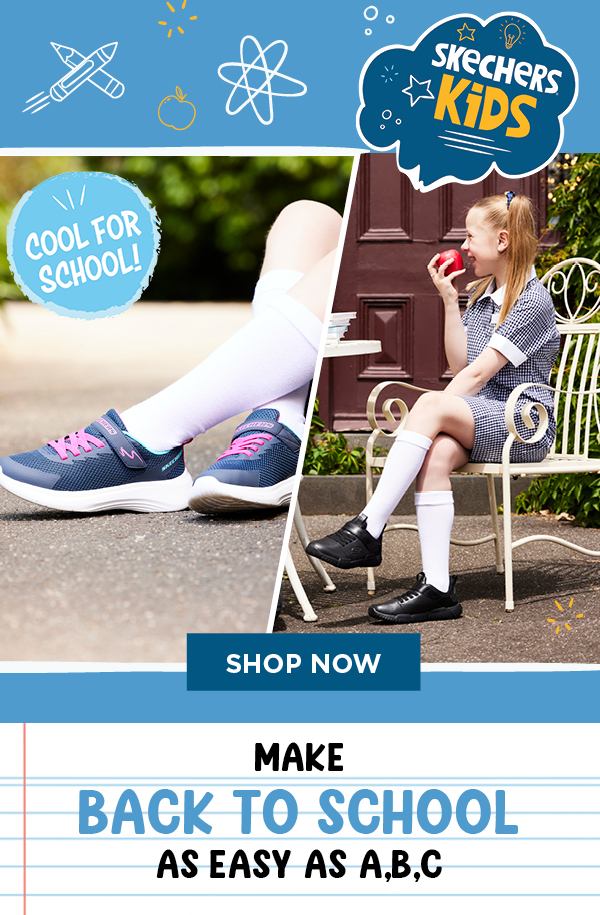 Skechers: Make Back To School As Easy As A,B,C! 📚 +Sale | Milled