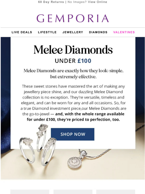 Gemporia: Diamonds Under £100? Too good to resist! 💎 | Milled