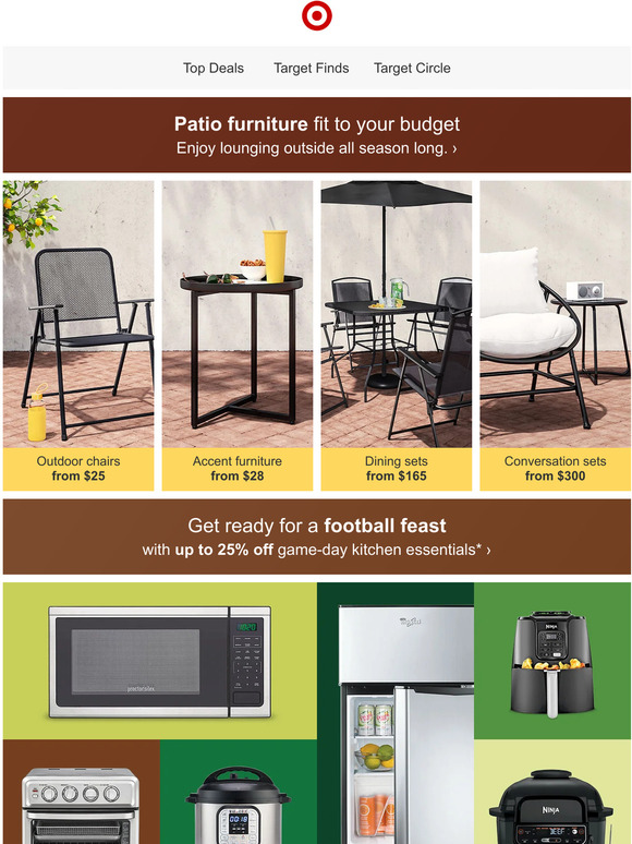 Target: Furnish your outdoor space for less 🏡 | Milled