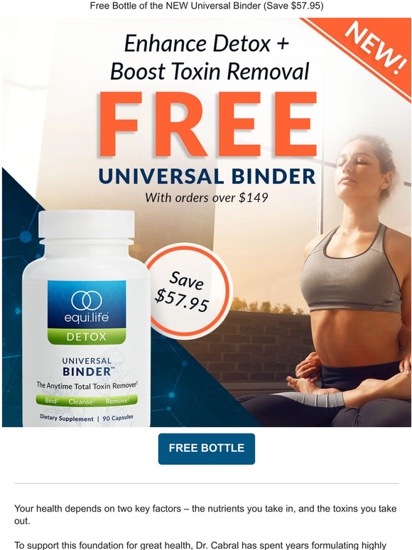 EquiLife: [Introducing] Universal Binder: A Breakthrough Formula! | Milled