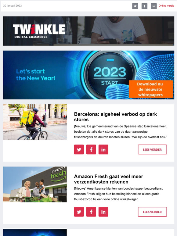 Twinkle: Barcelona: algeheel verbod op dark stores | Milled