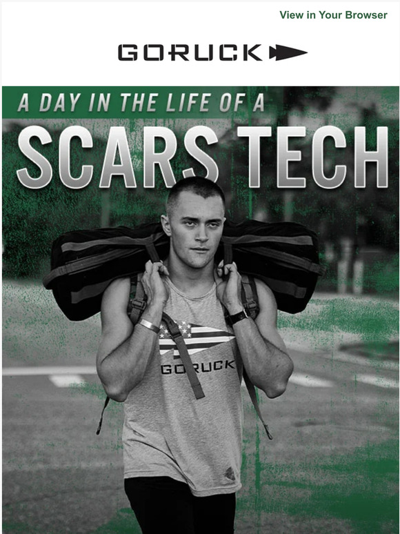 GORUCK: Day in the Life of Scars Tech Gabe | Milled