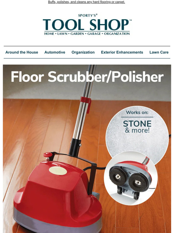 Sporty's Tool Shop: The Commercial Grade Floor Scrubber & Polisher | Milled