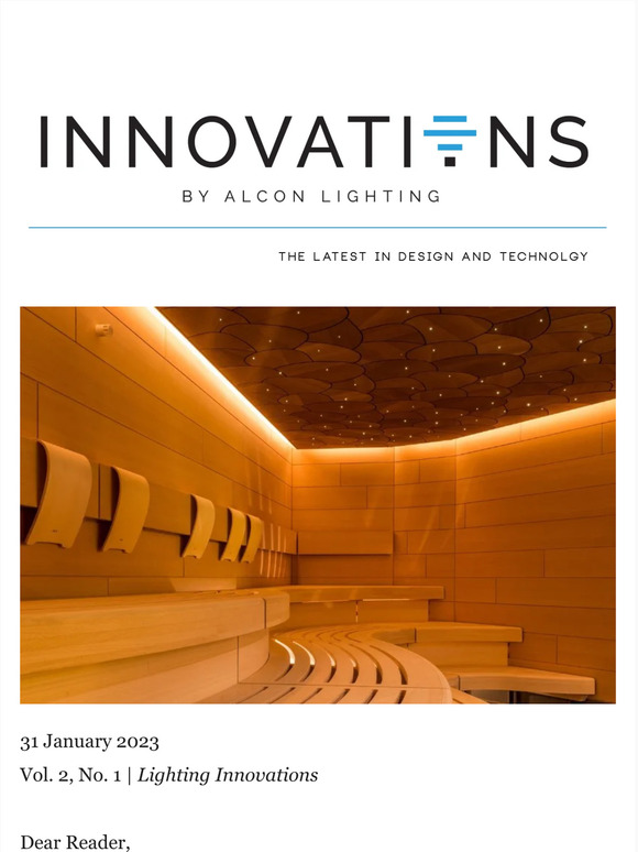 Alcon Lighting: January Innovations | Life-Affirming Lights | Milled