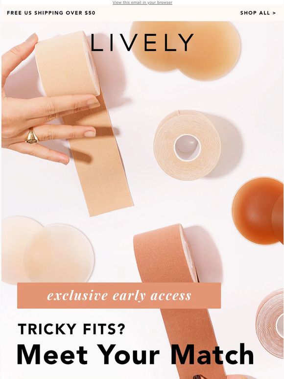 Lively: NEW | Early Access: Stickies + Body Tape 🙌 | Milled