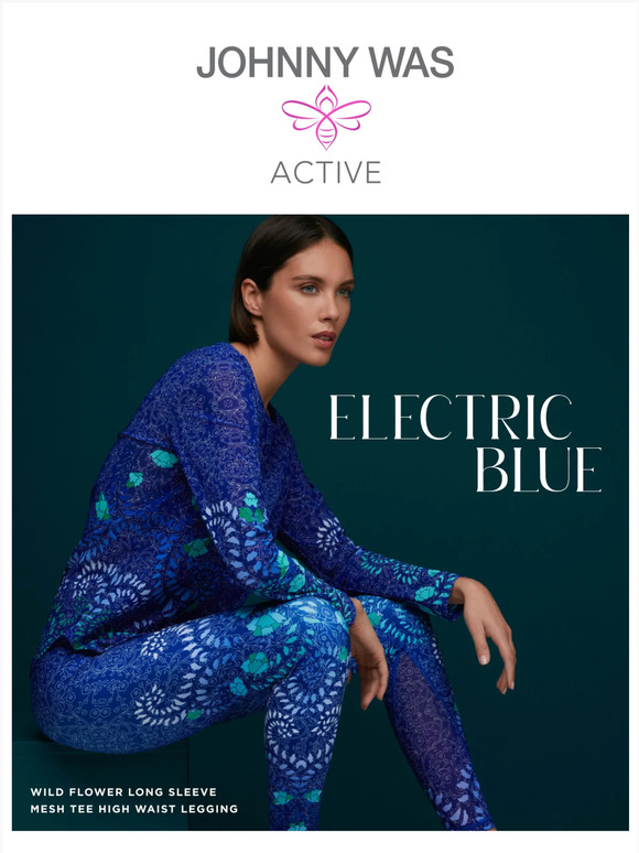 Johnny Was: New Johnny Was Active in Blue | Milled