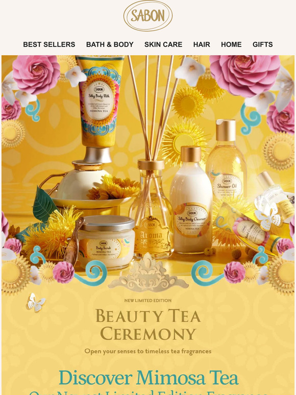 SABON: 🌼 Mimosa Tea: Discover the New Fragrance | Milled