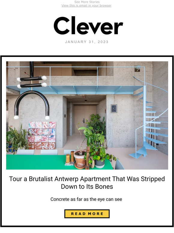 Architectural Digest: Tour a Brutalist Antwerp apartment that was ...