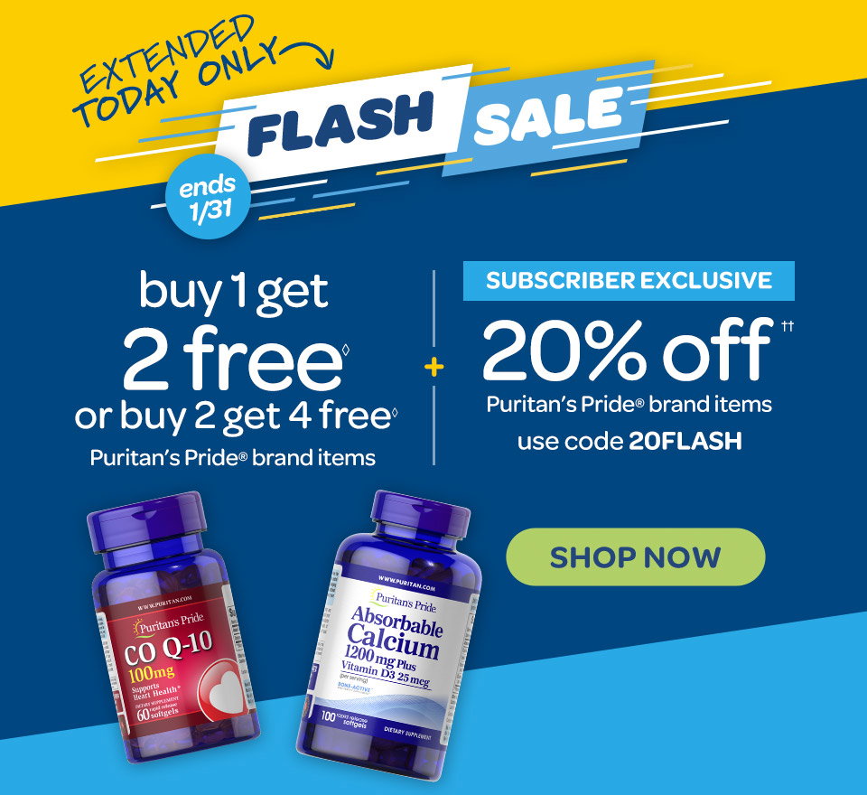 Puritan's Pride: Almost missed it! Buy 1 Get 2 Free | Milled