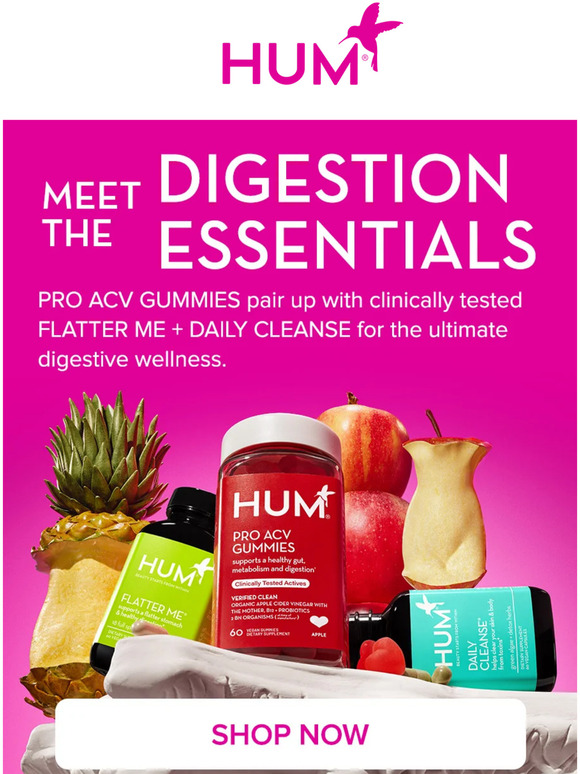 HUM Nutrition: The digestion bundle your body needs this year! | Milled