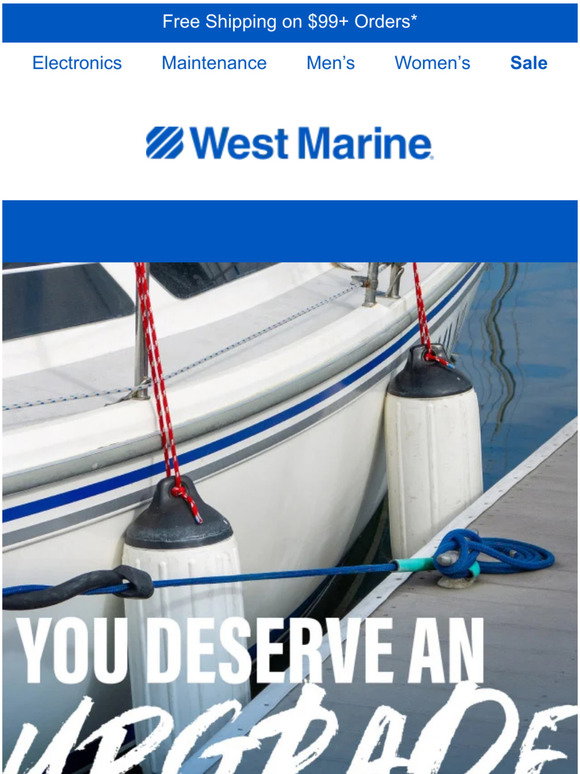 West Marine: Secure your boat with up to 40% off docking gear | Milled