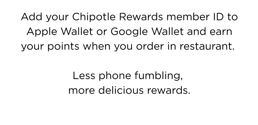 Chipotle: Missing out on your Rewards points? | Milled
