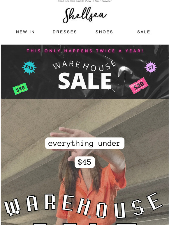 Shellsea: 200+ styles under $45 for a limited time | Milled