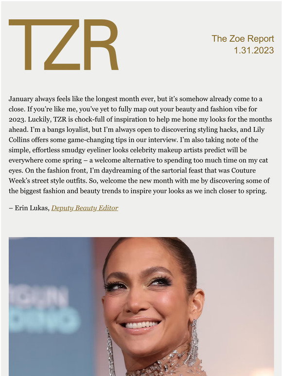 The Zoe Report: J.Lo Designed The Most Stunning Engagement Ring & It's ...
