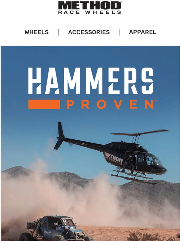 Method Race Wheels: Hammers Proven™ | Milled