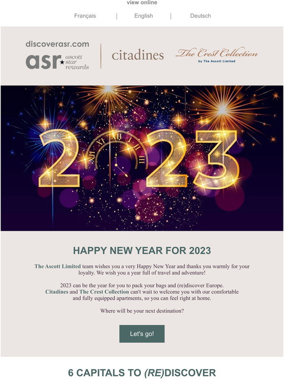 Citadines: Destination Europe! | Milled