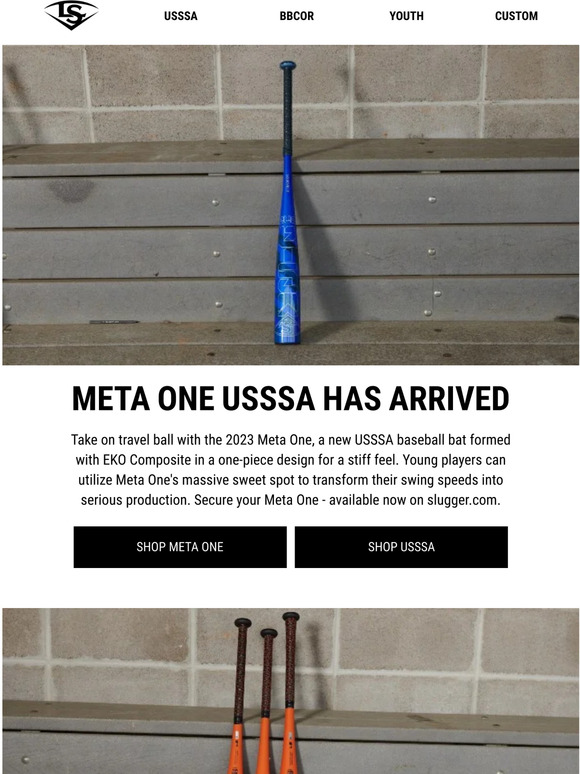 Wilson: NEW: Level Up with Meta One USSSA | Milled