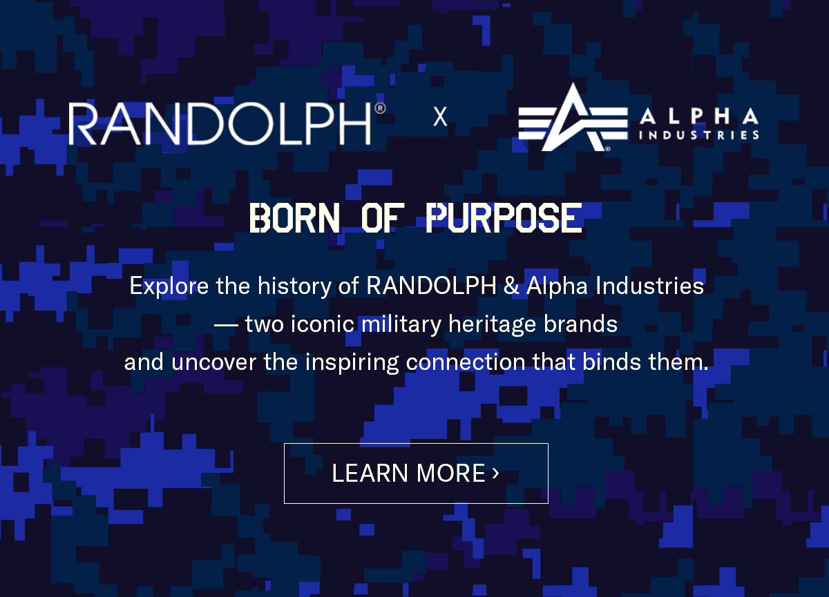 Randolph Engineering: History Unveiled: Randolph x Alpha Industries | Milled
