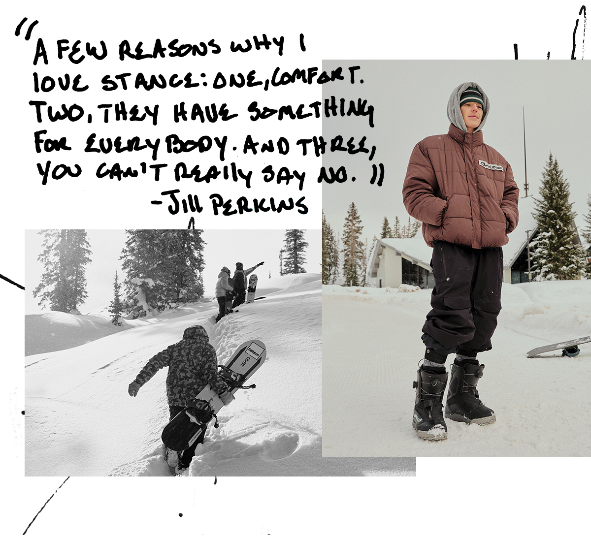 Stance: The Latest From Stance Snow, Featuring Jill Perkins | Milled