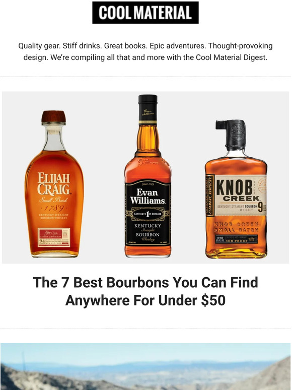 Cool Material: The 9 Best Cask Strength Bourbons Under $100 ++ | Milled