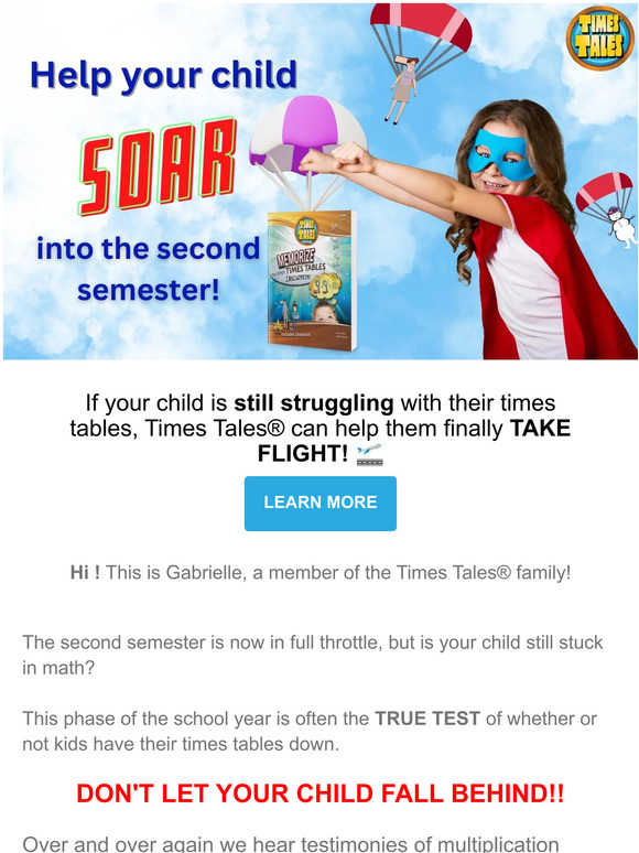 Times Tales: , your child can STILL master their times tables! 👏 | Milled