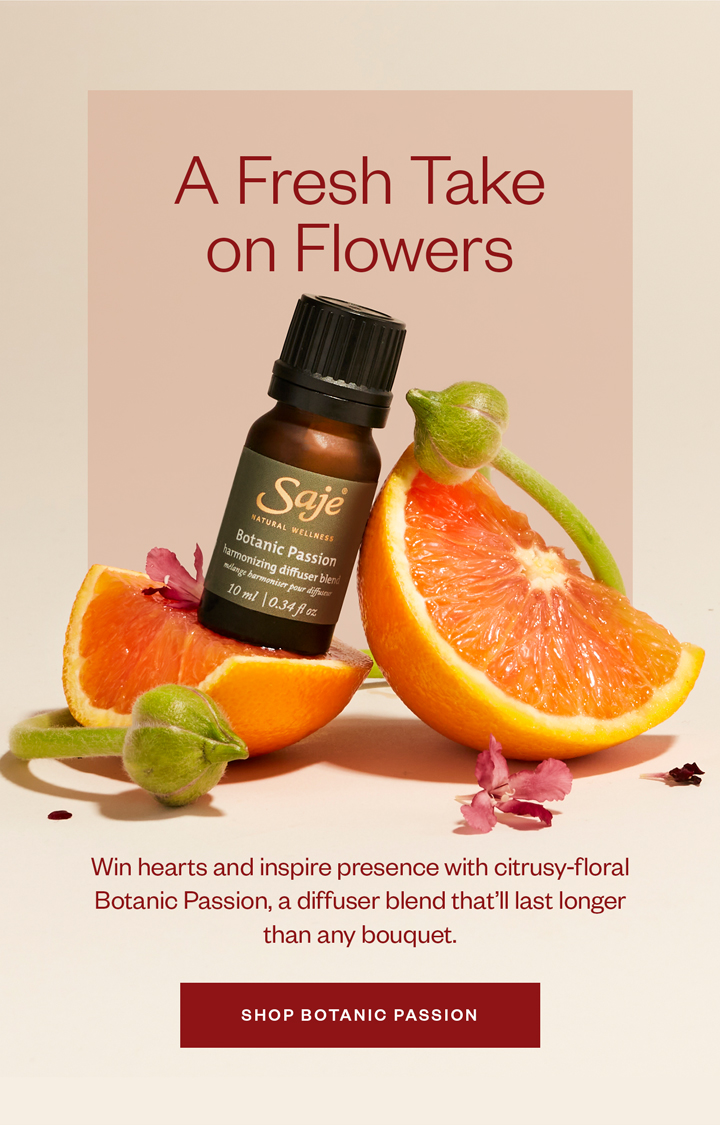 Saje Natural Wellness: NEW Botanic Passion Diffuser Blend 💐 | Milled