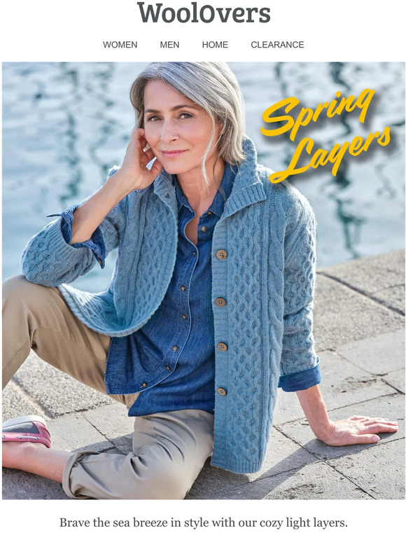 woolovers: Spring Layers | Milled