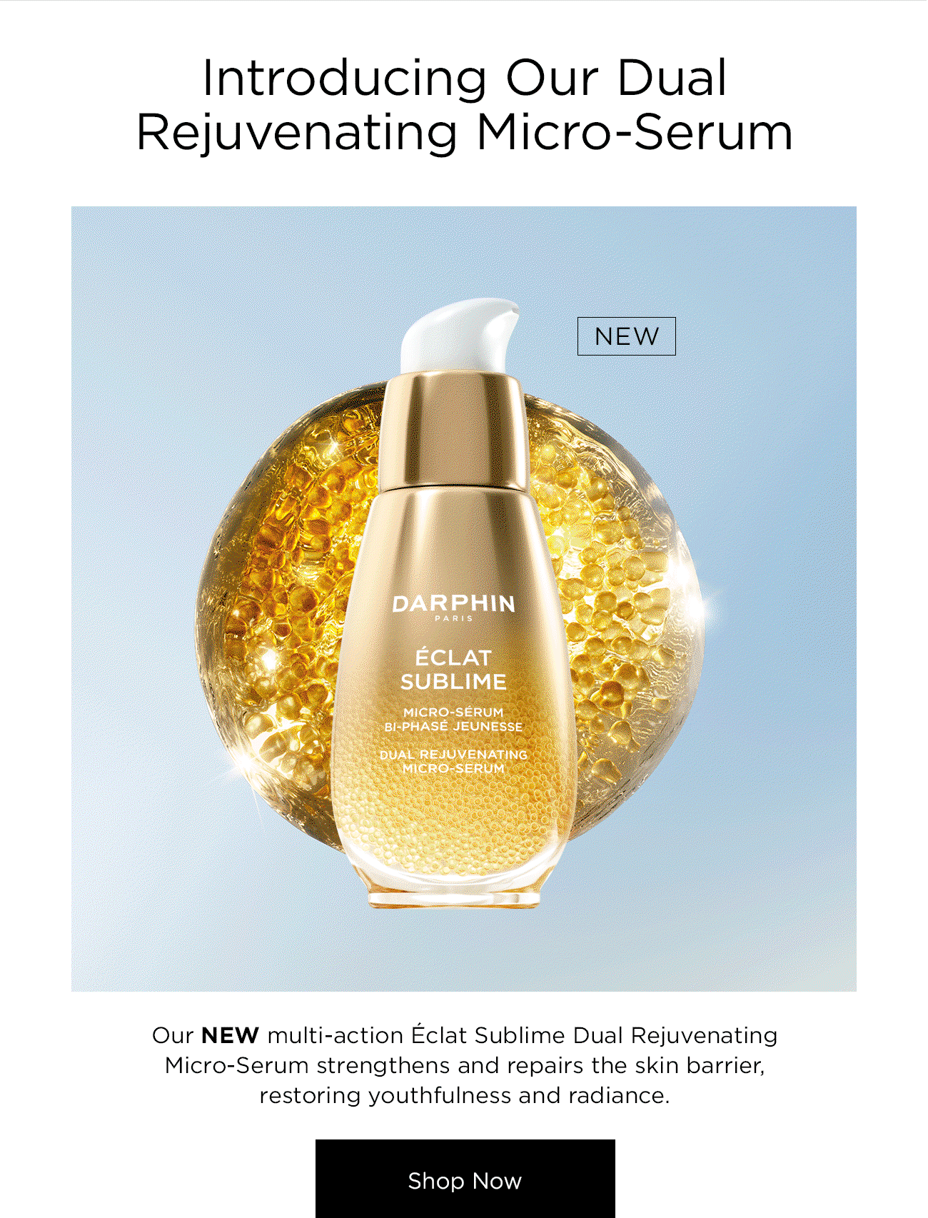 Darphin: NEW Dual Rejuvenating Micro-Serum Has Arrived | Milled